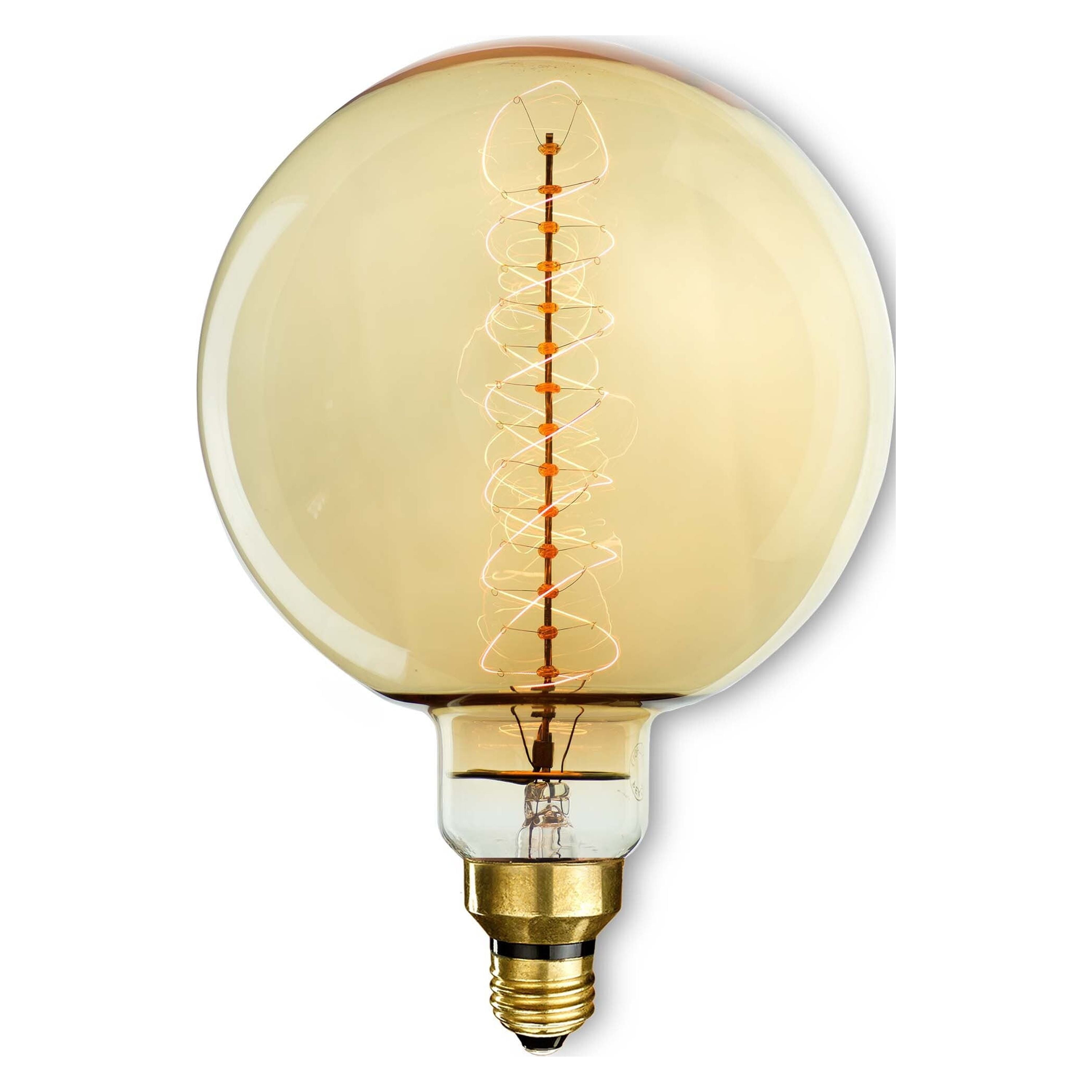 Bulbrite Grand Nostalgic Collection 60 Watt Dimmable Globe Shape Oversized Decor | eBay